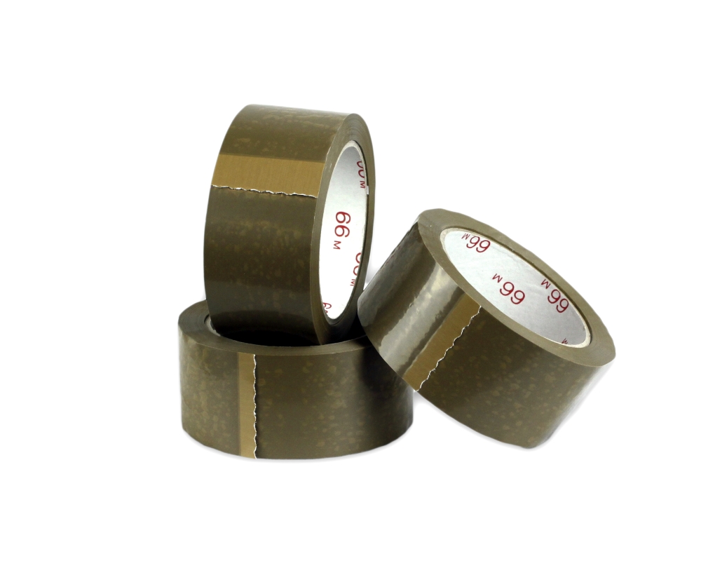 Pakketape 50 Mm X 66 M Brun